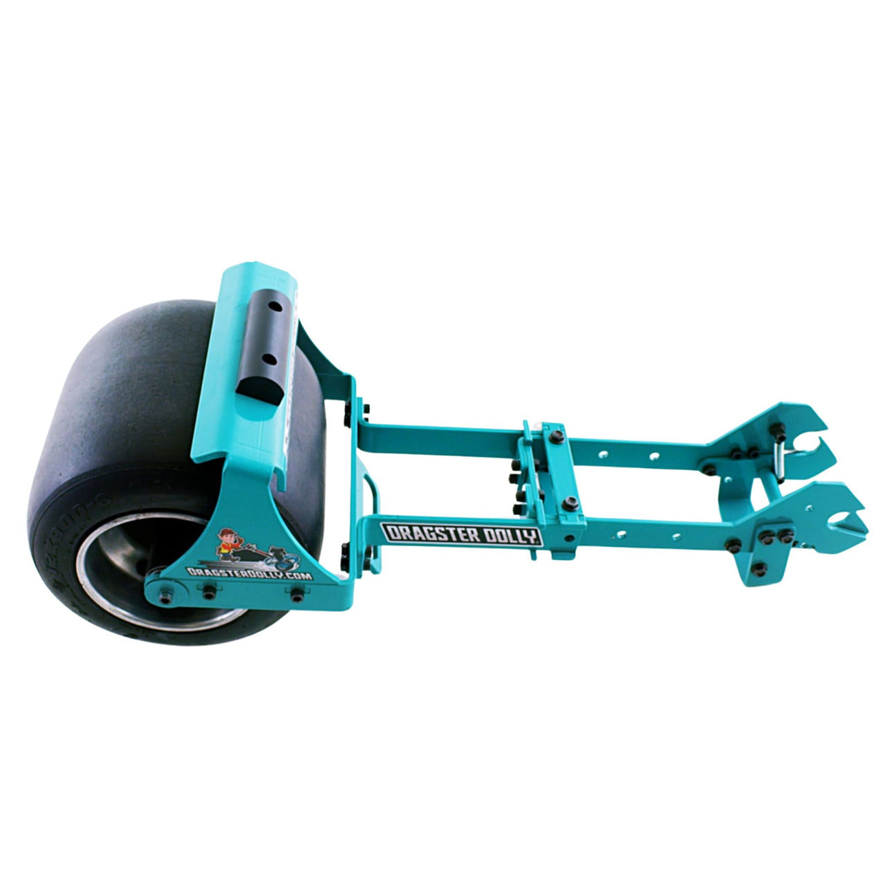 Dragster Dolly – Power Trowel Wheel Attachment for Easy Transport