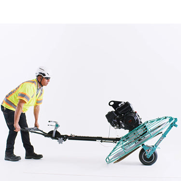 Dragster Dolly – Power Trowel Wheel Attachment for Easy Transport