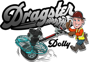 Dragster Dolly – Power Trowel Wheel Attachment for Easy Transport